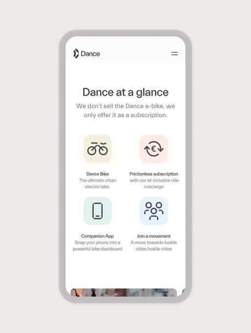 Dance Case Study | MAD – Digital Product Studio
